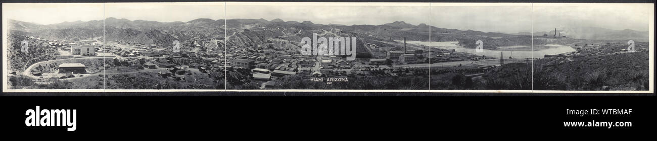 Miami, Arizona, 1917 Stock Photo - Alamy