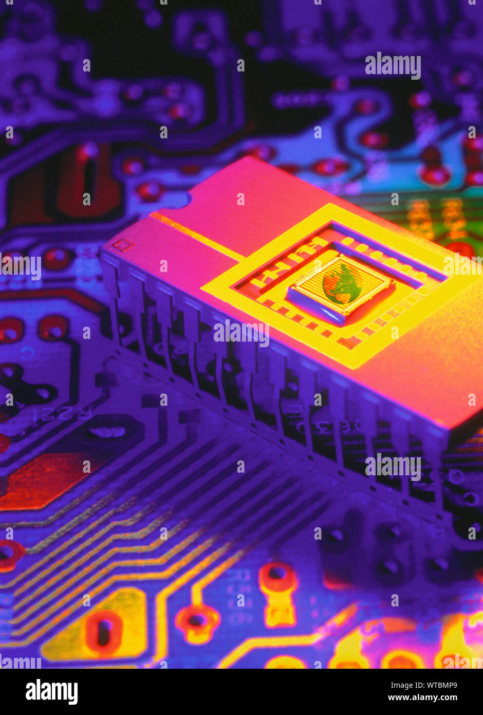 Printed globe hi-res stock photography and images - Alamy