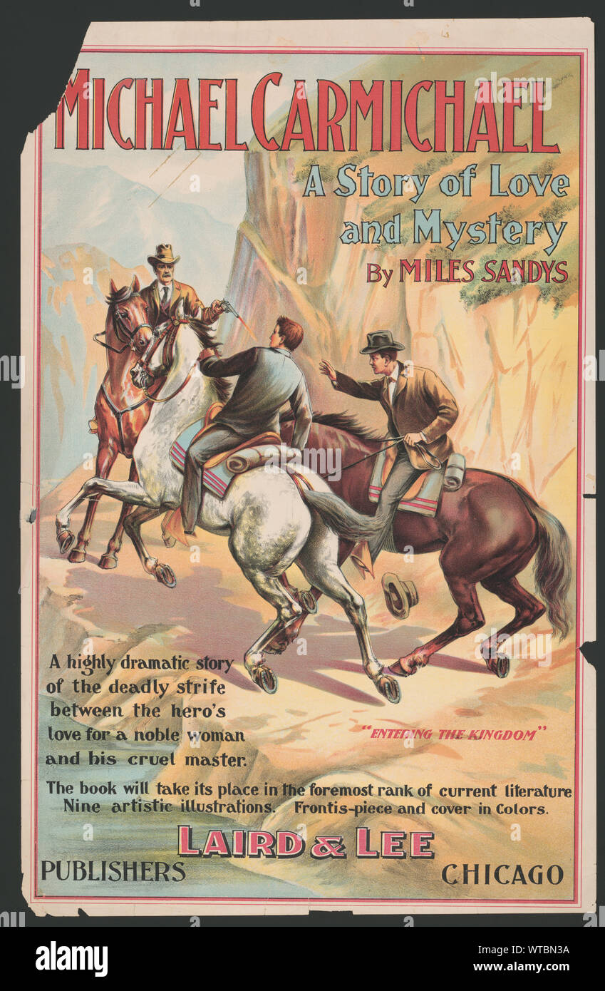 Michael Carmichael - a story of love and mystery by Miles Sandys Stock ...