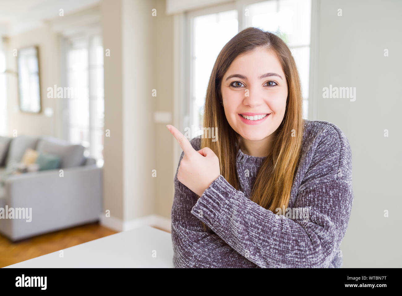 Finger pointing side view bright light hi-res stock photography and ...