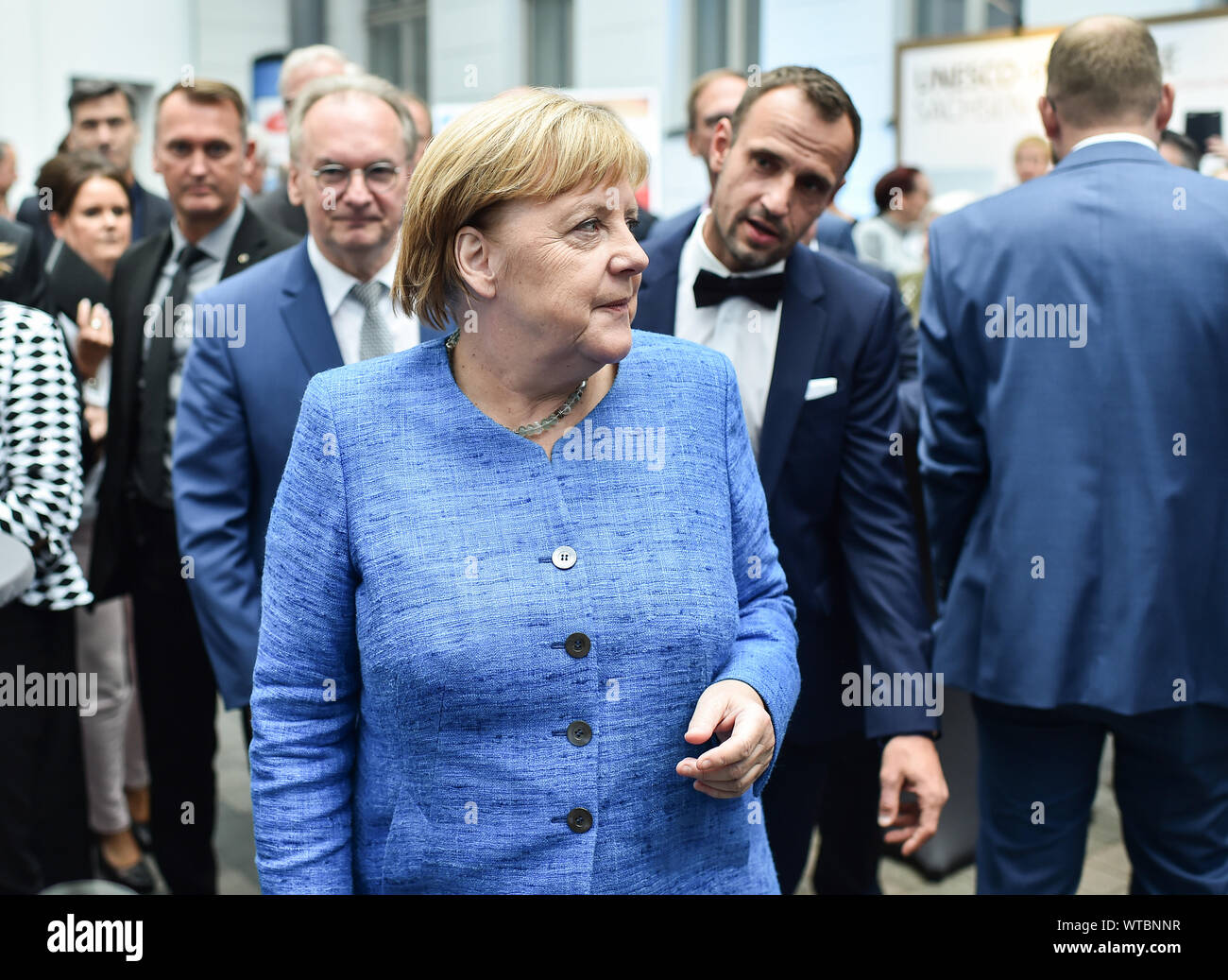 Berlin, Germany. 11th Sep, 2019. Chancellor Angela Merkel (CDU) is ...