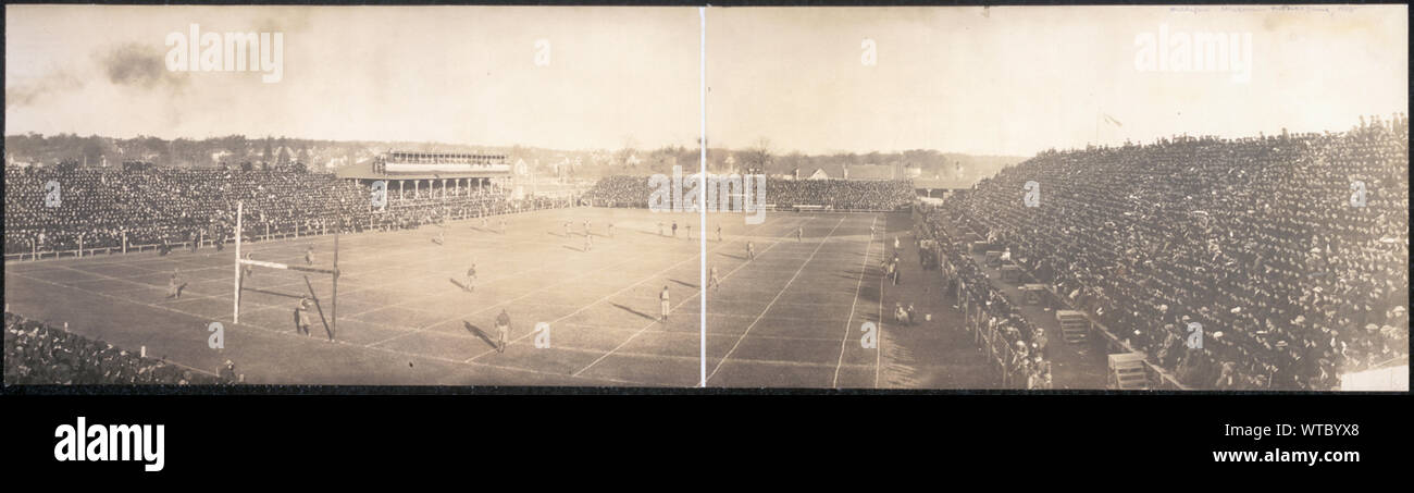 Michigan - Wisconsin game, Ferry Field, Nov. 18th, attendance 15,502 ...
