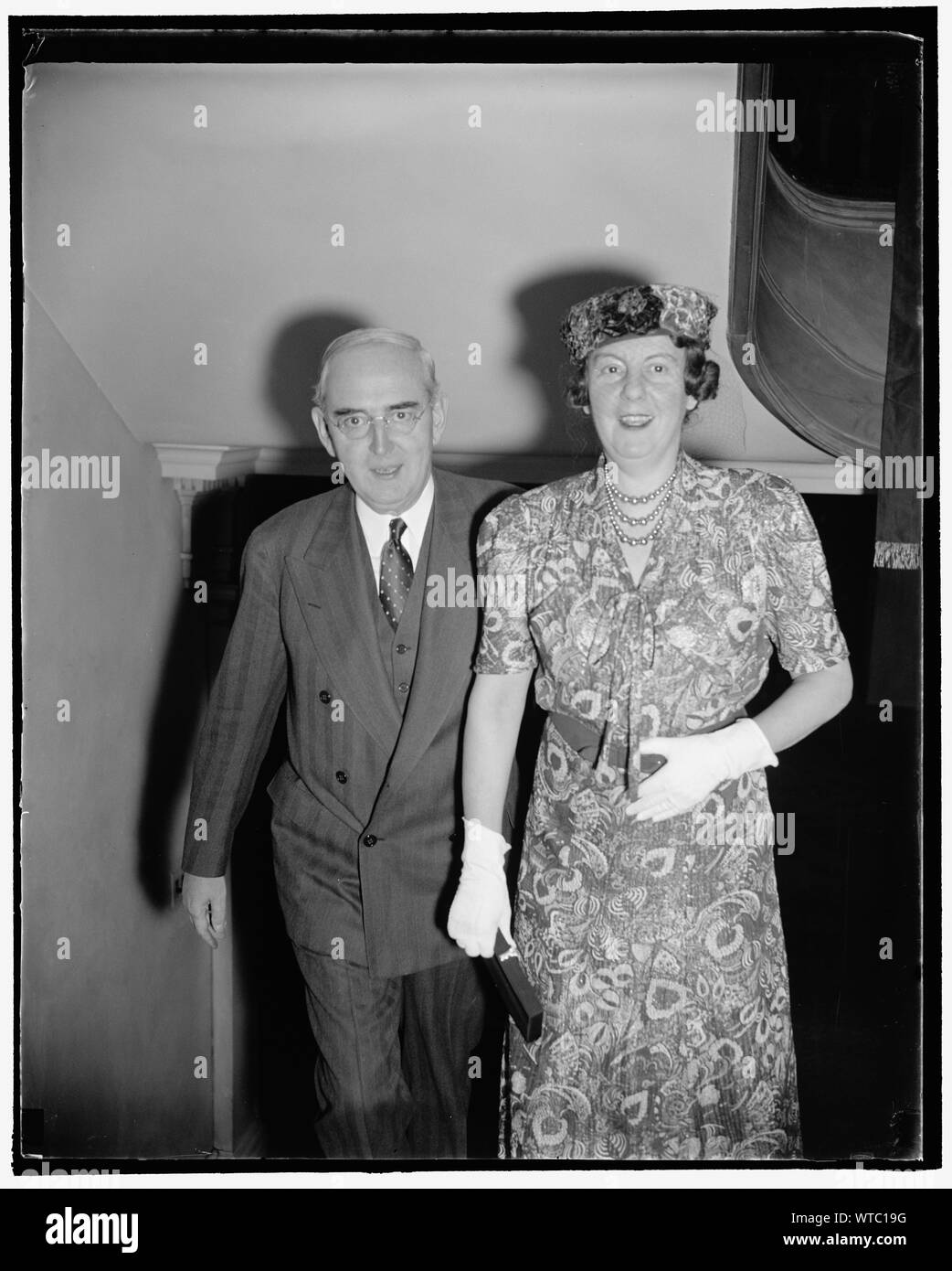 Michigan Senator and Wife. Washington, D.C., Nov. 12. The Republican ...