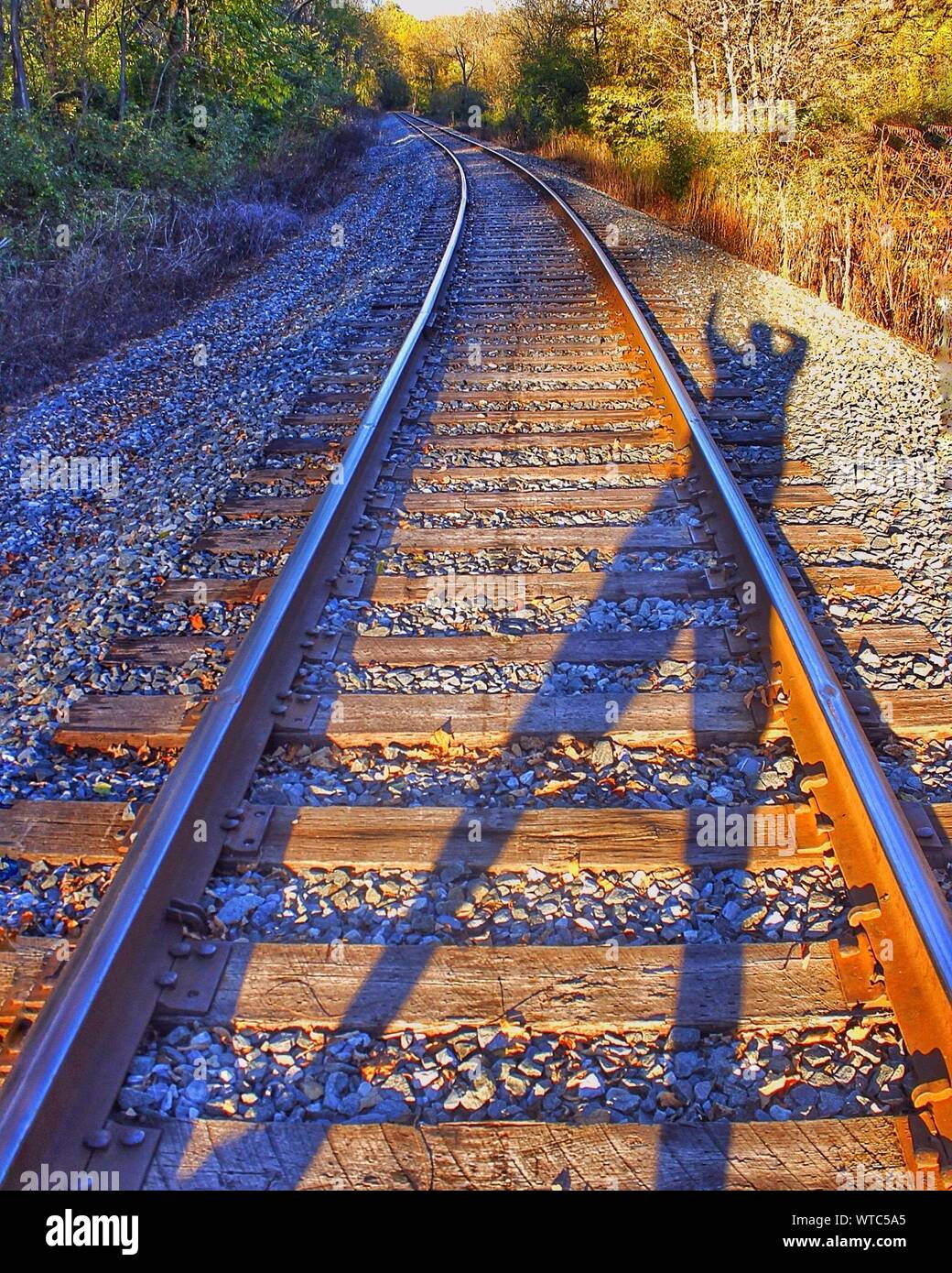Shadow railway hi-res stock photography and images - Alamy