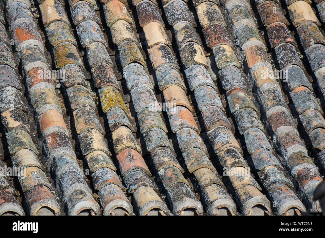 Weathered tiles hi-res stock photography and images - Alamy