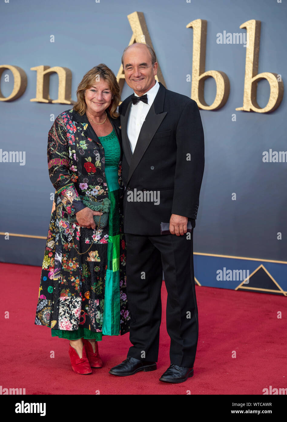 London, England . David Haig and Jane Galloway at the 'World Premiere ...