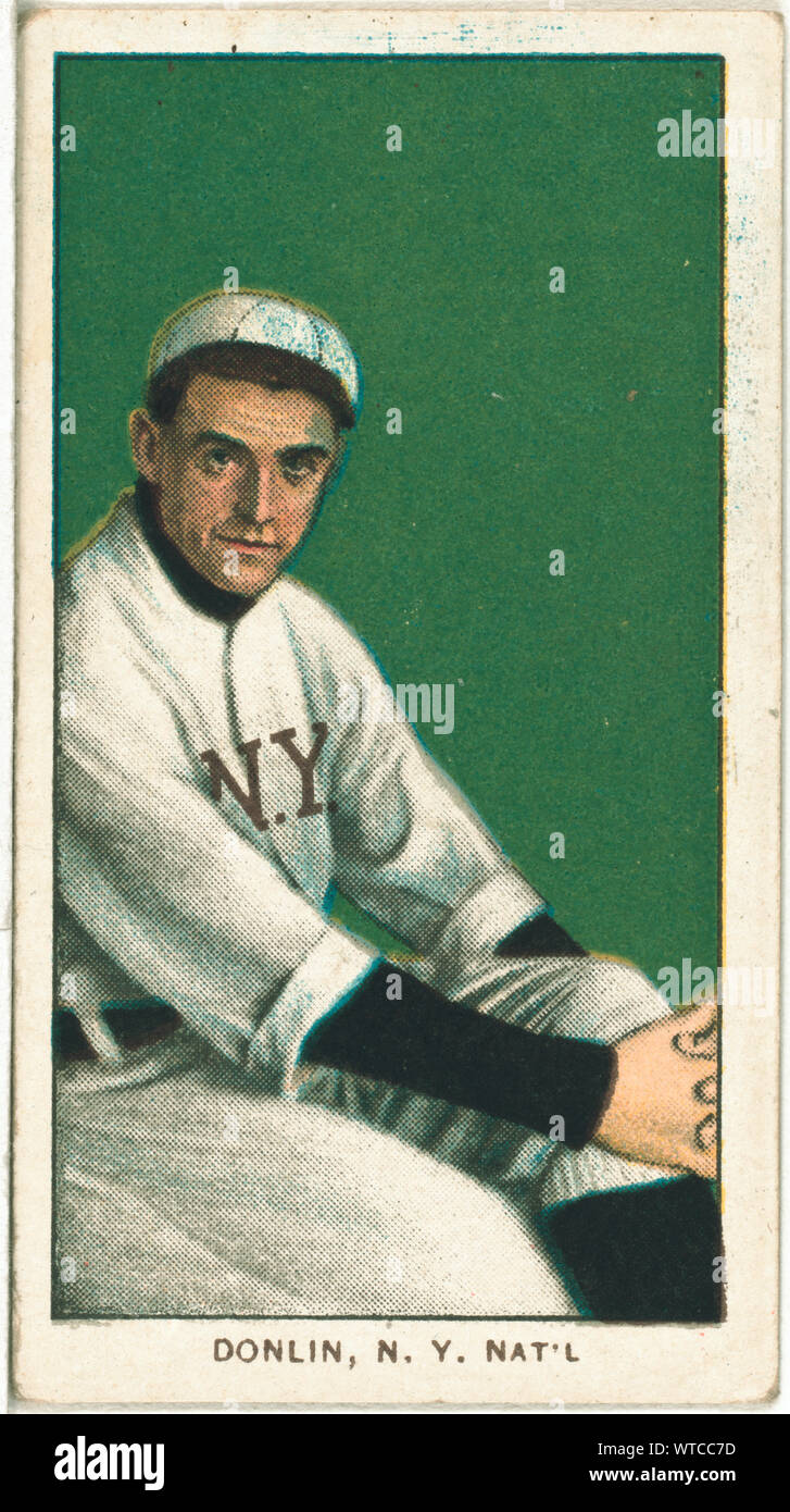 Mike Donlin, New York Giants, baseball card portrait Stock Photo - Alamy