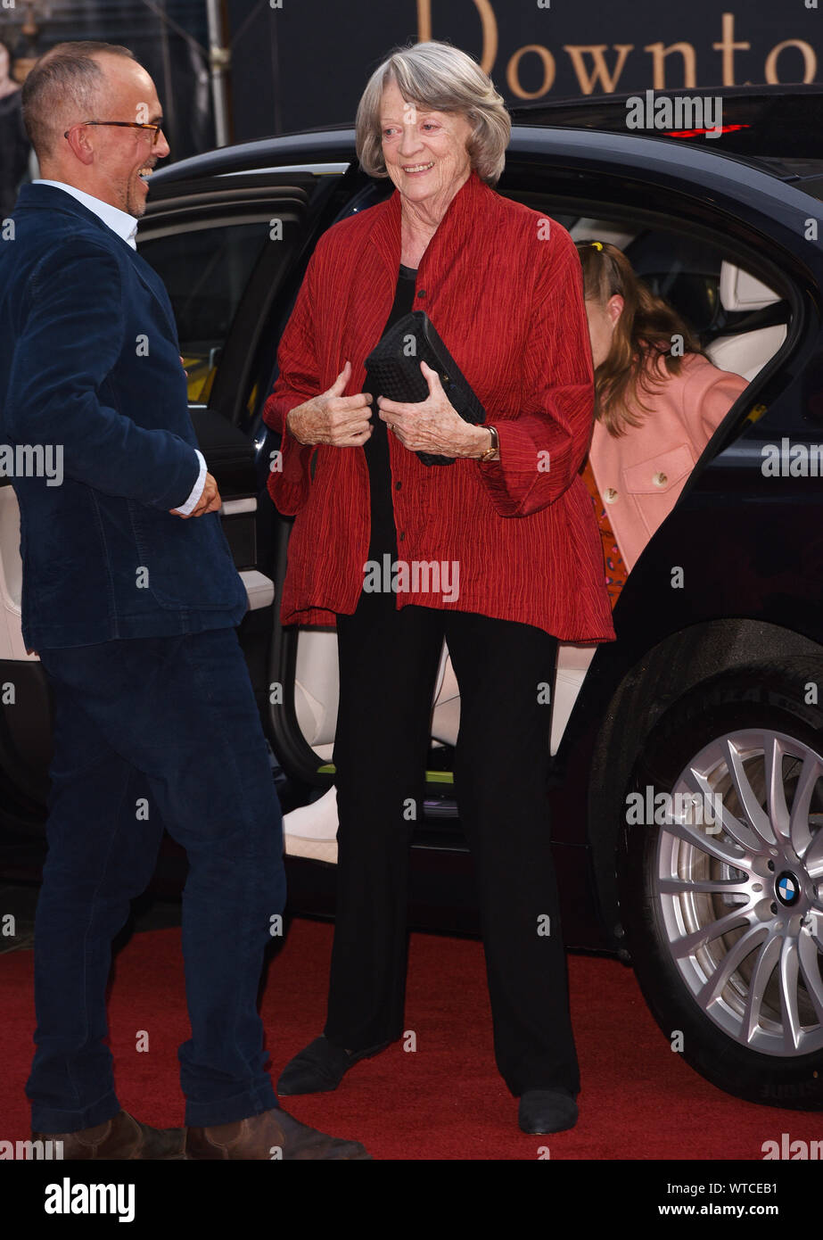 London, UK. Dame Maggie Smith at the World Premiere of Downton Abbey ...
