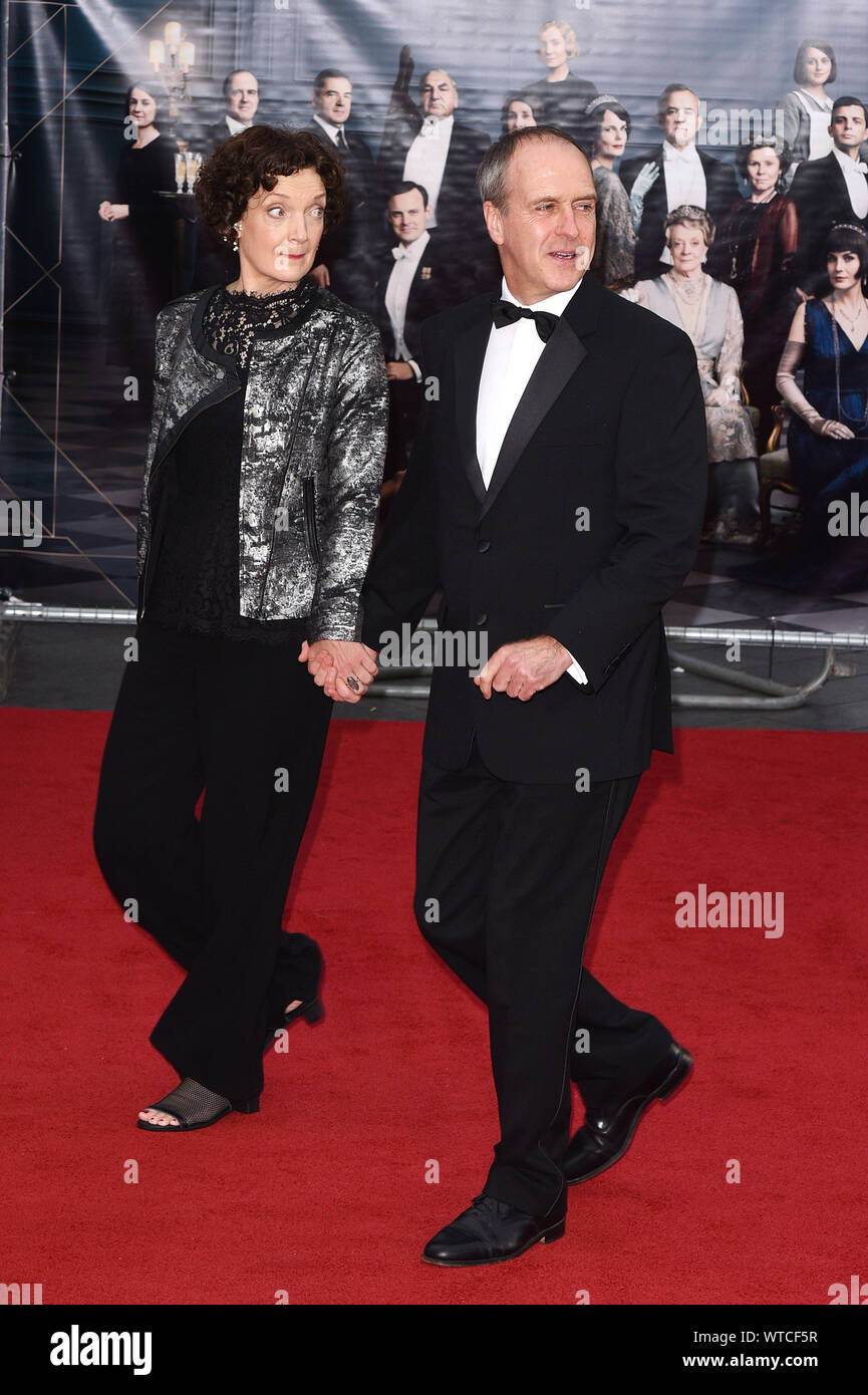 London, UK. Olwen May, Kevin Doyle at the World Premiere of Downton ...