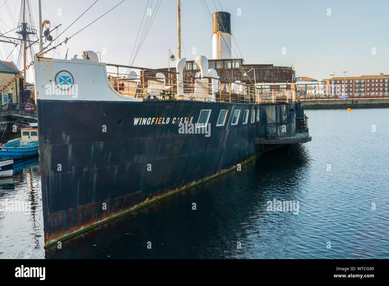 The PS Wingfield Castle, a former Humber Estuary Ferry and now a Museum ...