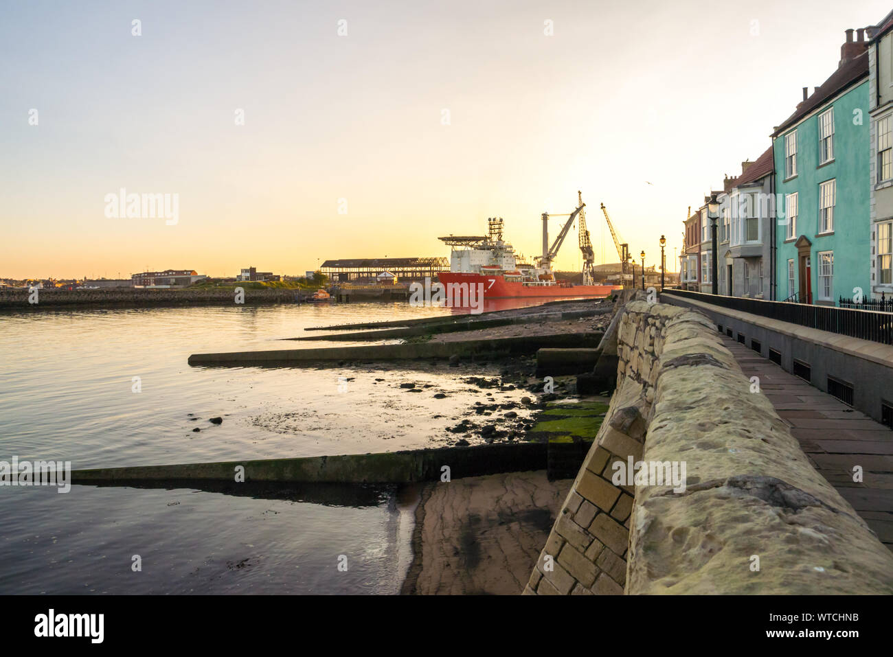 Hartlepool historic town wall hi-res stock photography and images - Alamy