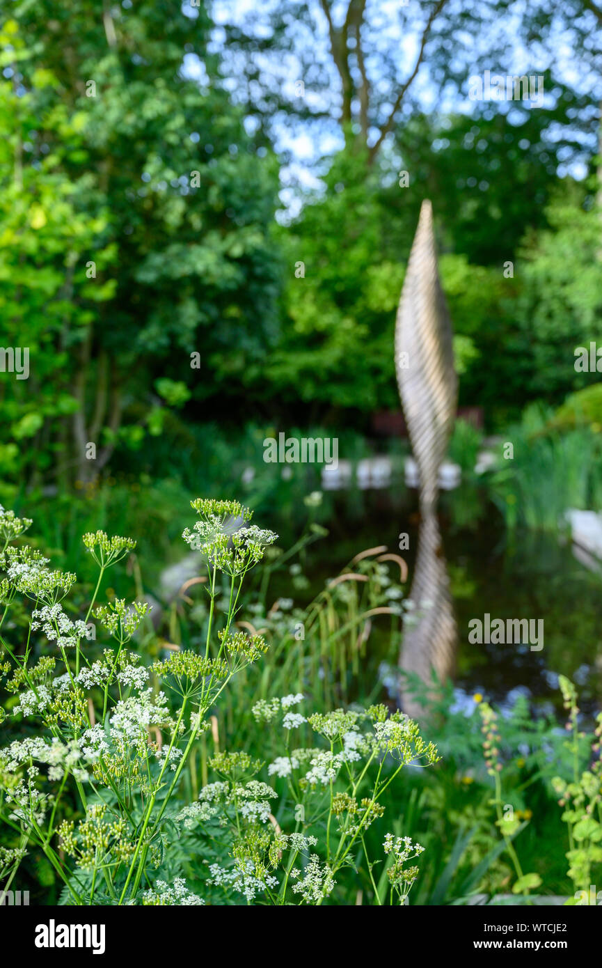 Savills & David Harber Garden Stock Photo - Alamy