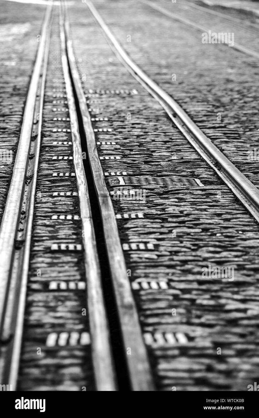 Tramlines tramway hi-res stock photography and images - Alamy