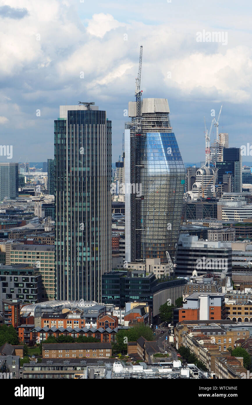 View of London from London Eye, England, United Kingdom, EuropeLondon ...