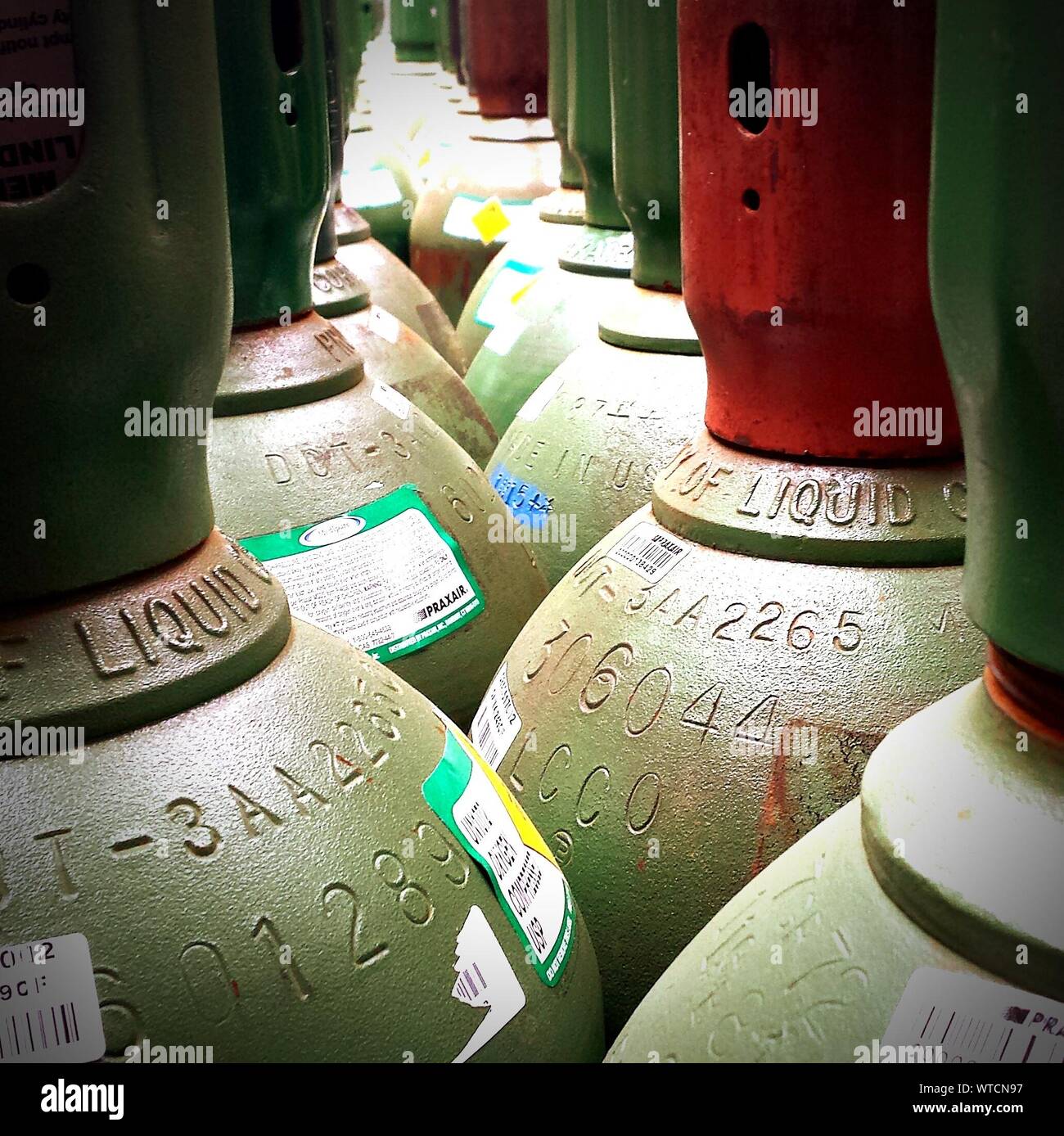 Large gas cylinder hi-res stock photography and images - Alamy
