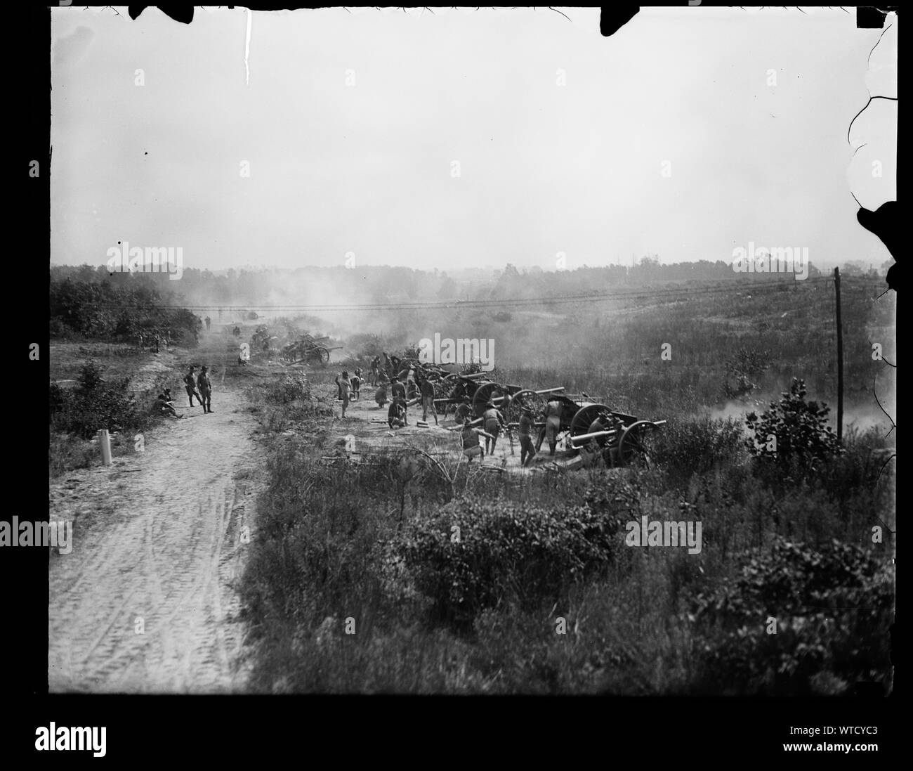Historical cannons Black and White Stock Photos & Images - Alamy