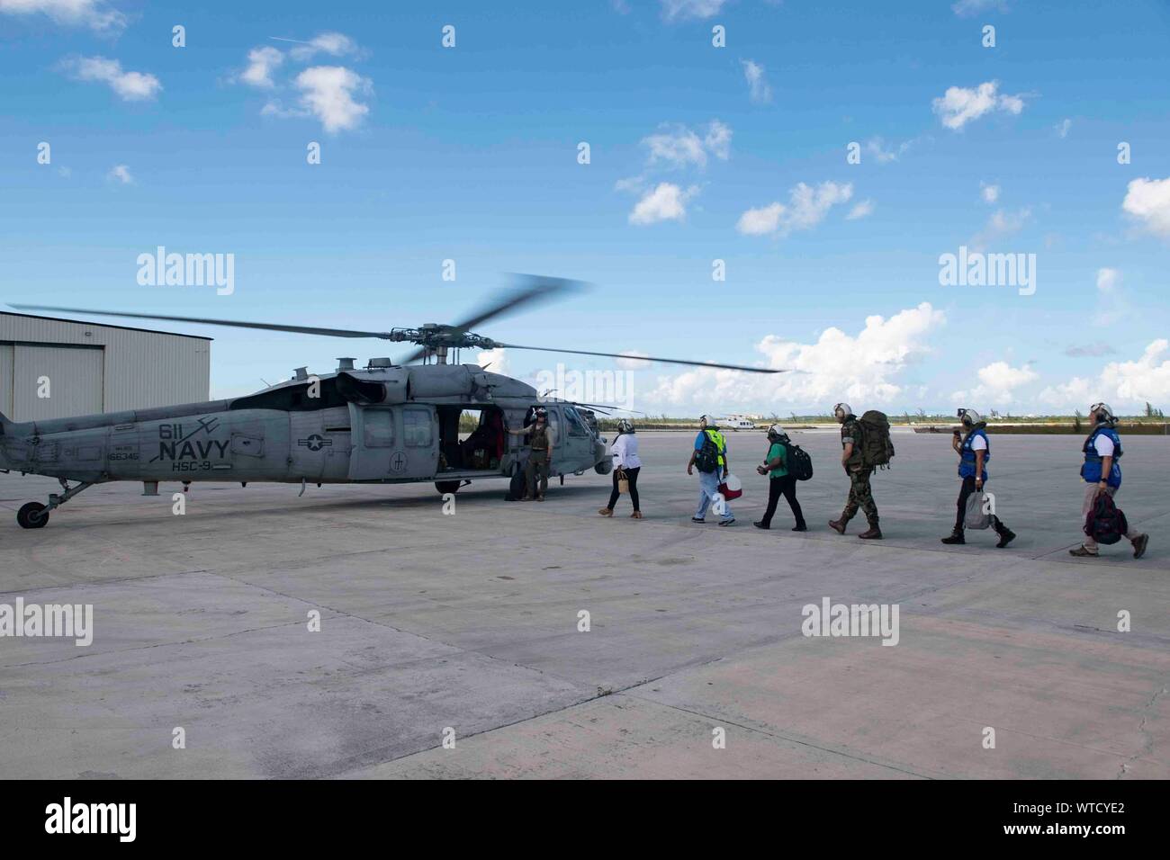 NASSAU, Bahamas - U.S. Navy Sailors transport interagency partners in ...
