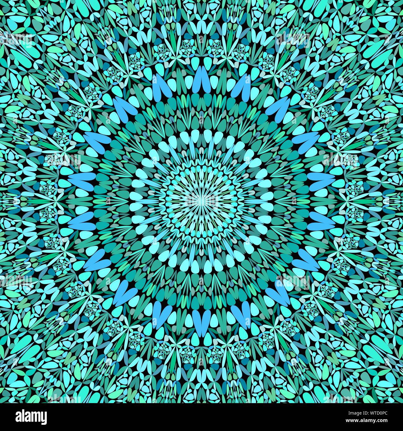 Flower abstract turquoise hi-res stock photography and images - Alamy