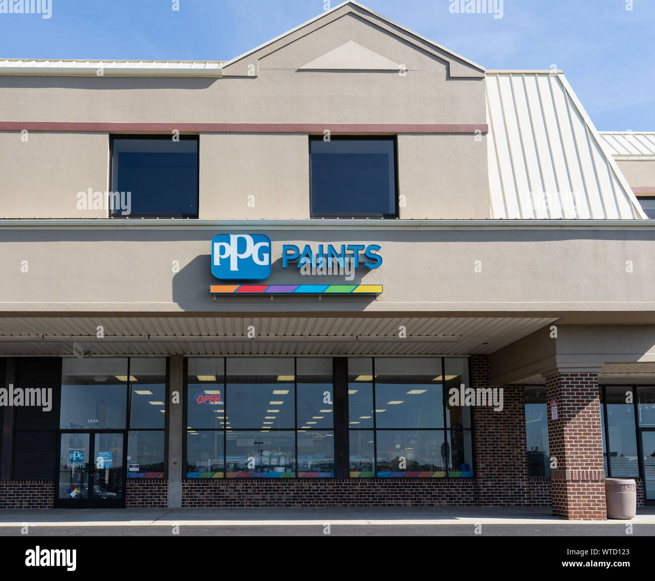 East Norriton PA Sept. 3 2019 PPG Paints store Stock Photo Alamy