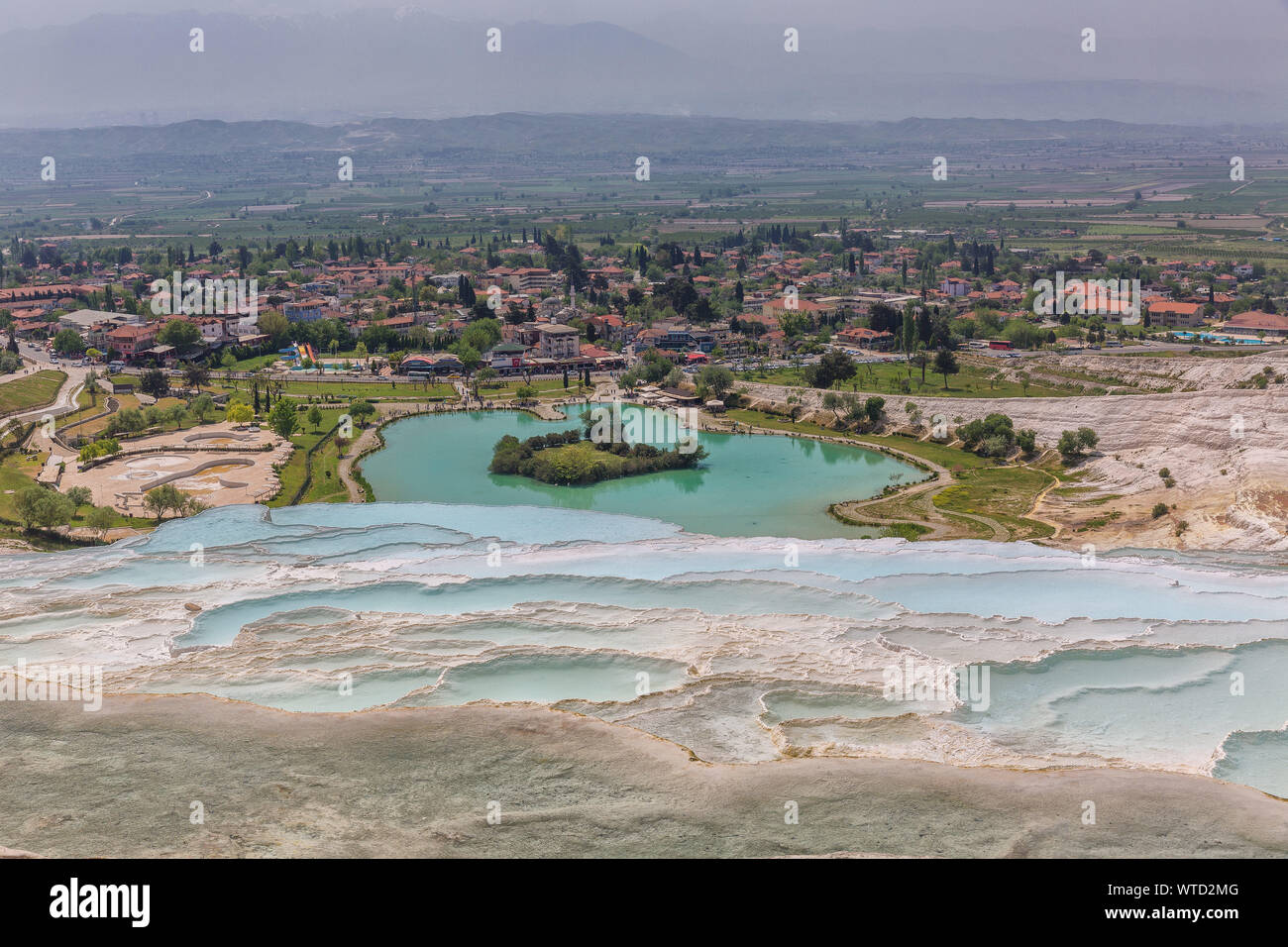 travertines of Pamukkale - Cotton Castle - Cotton Palace Turkey with ...