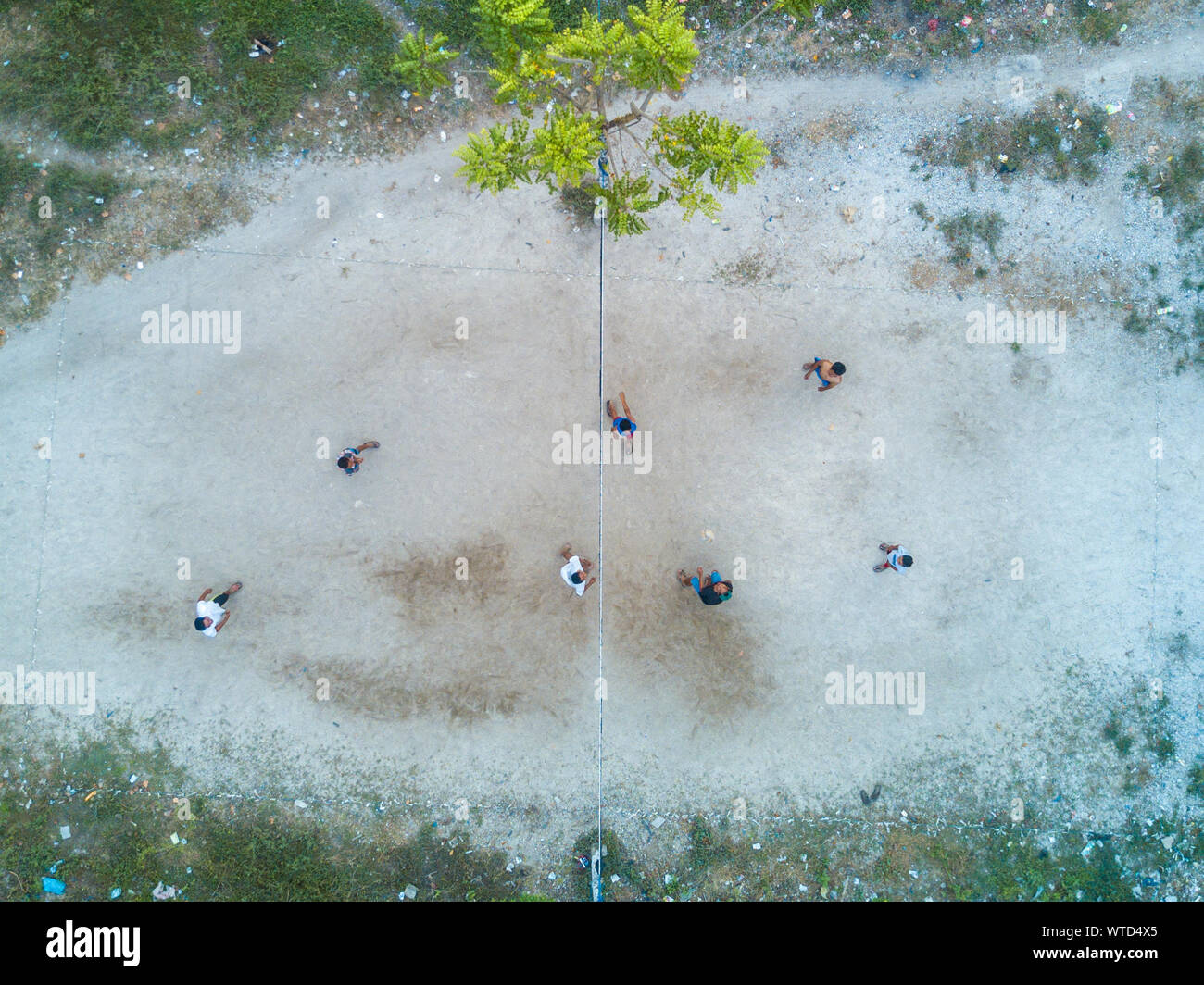 Playing field aerial hi-res stock photography and images - Alamy