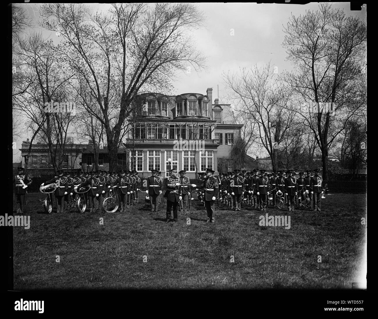 Military marching band Stock Photo - Alamy