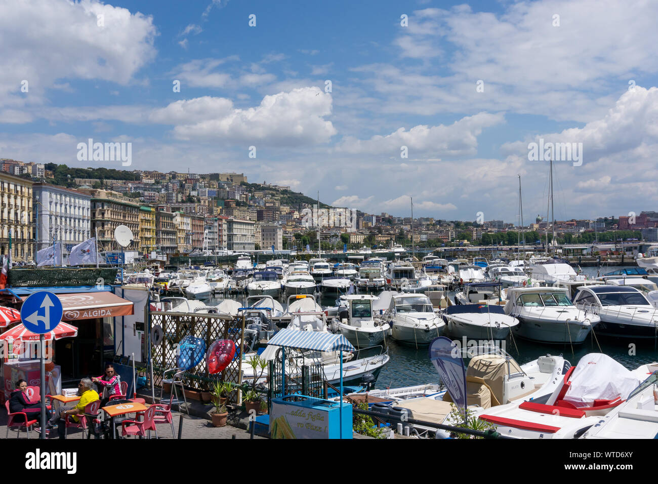 coastal part of Naples Stock Photo - Alamy