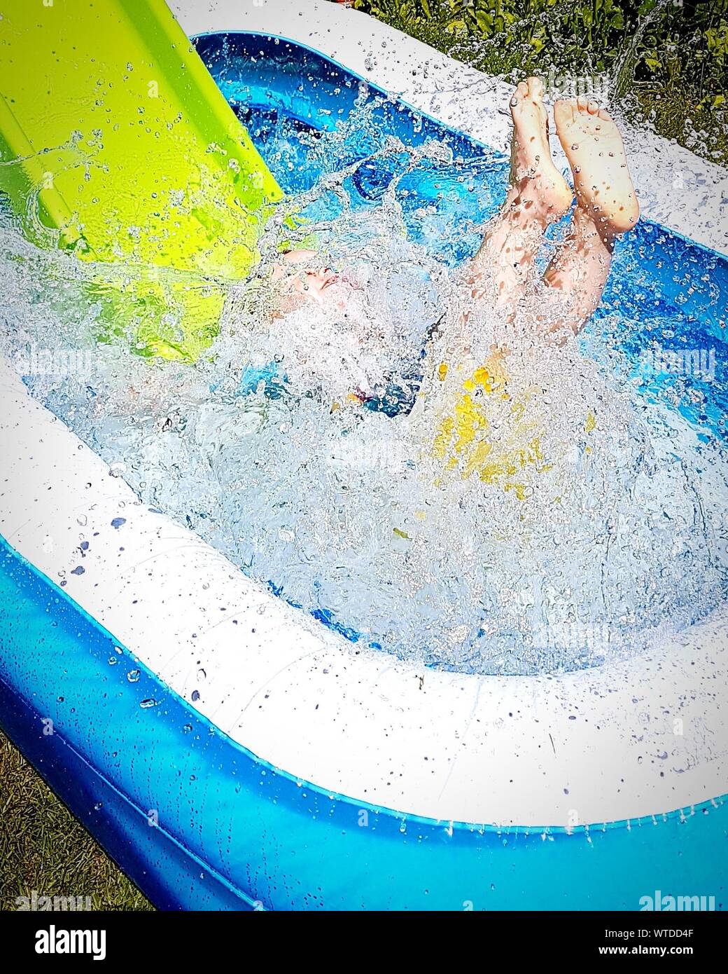Boy Falling Into Water High Resolution Stock Photography and Images - Alamy