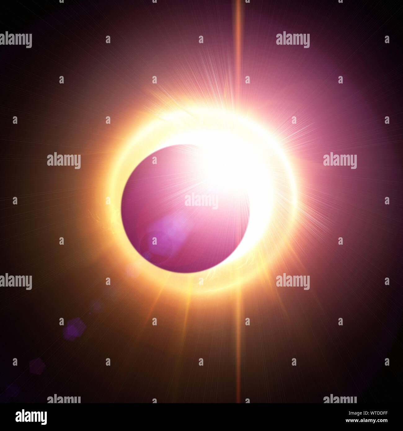 3d Solar Eclipse High Resolution Stock Photography and Images - Alamy