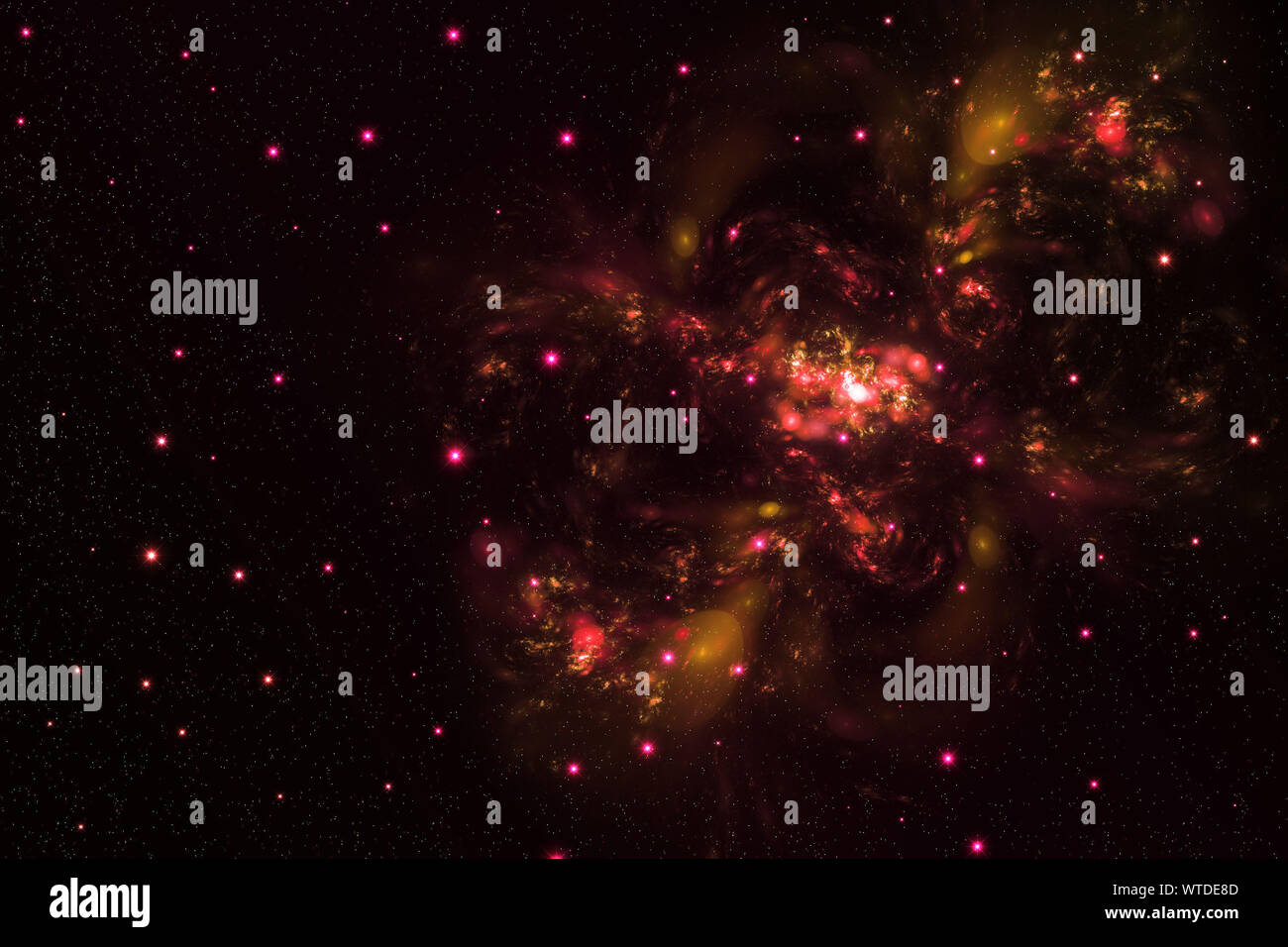 Space galaxy and star fogs Stock Photo - Alamy