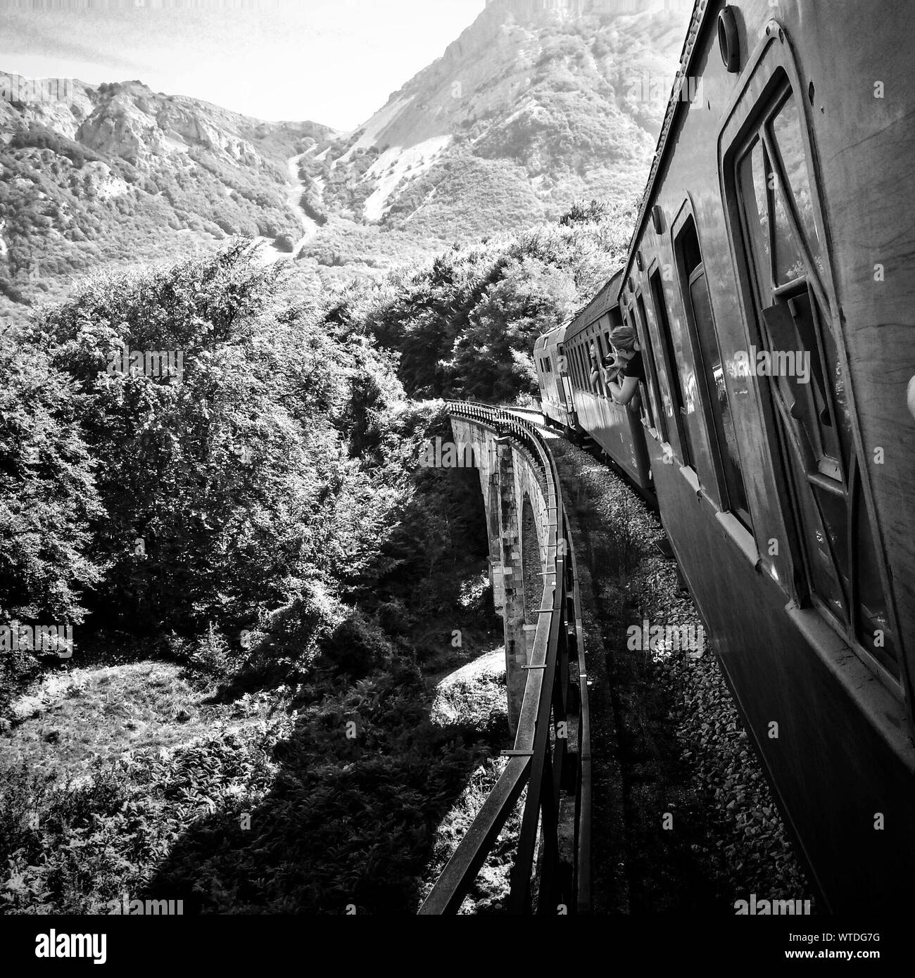 Train countryside hi-res stock photography and images - Alamy