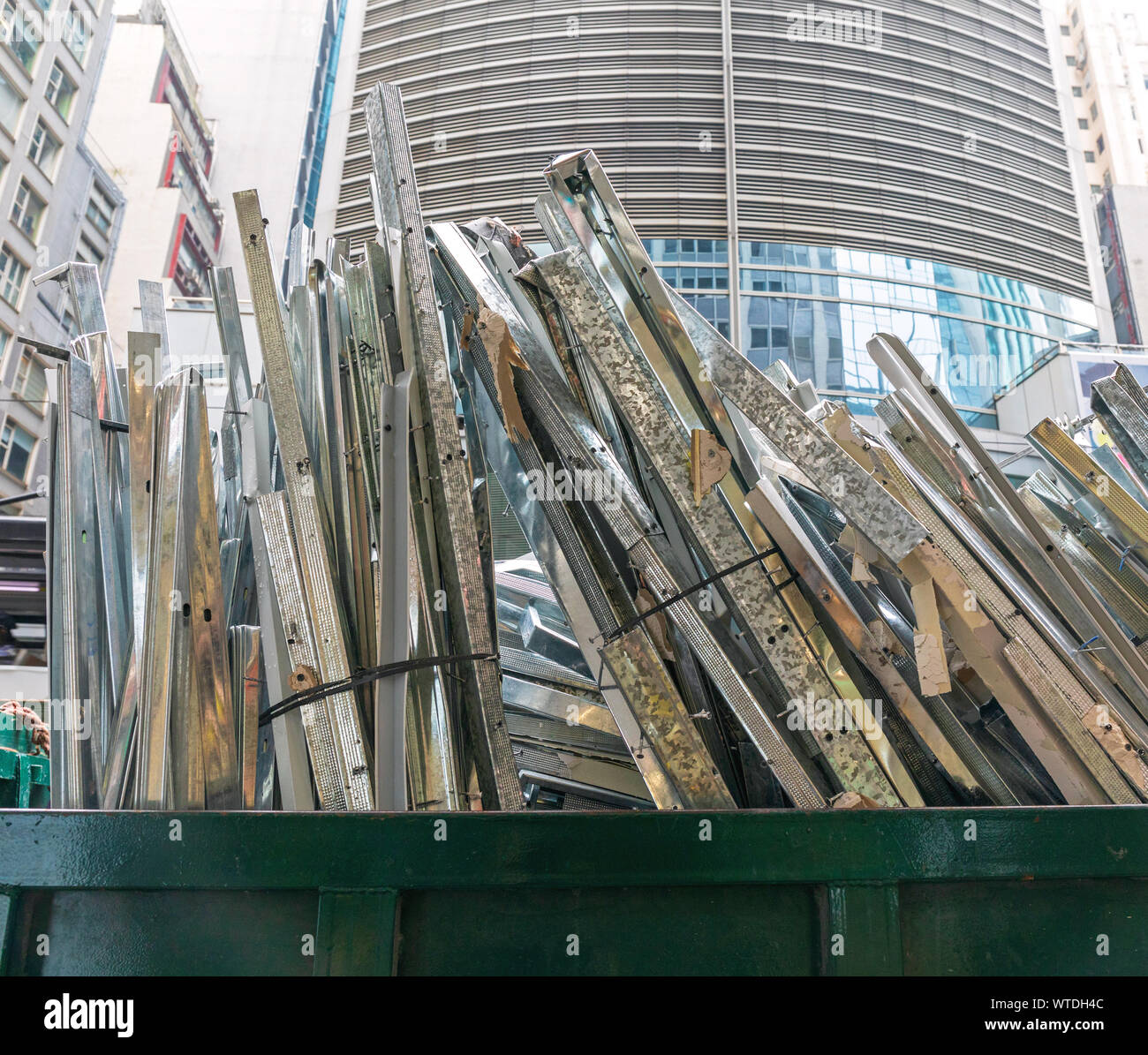 Scrap Metal for Recycling at Truck Shipping Stock Photo - Alamy