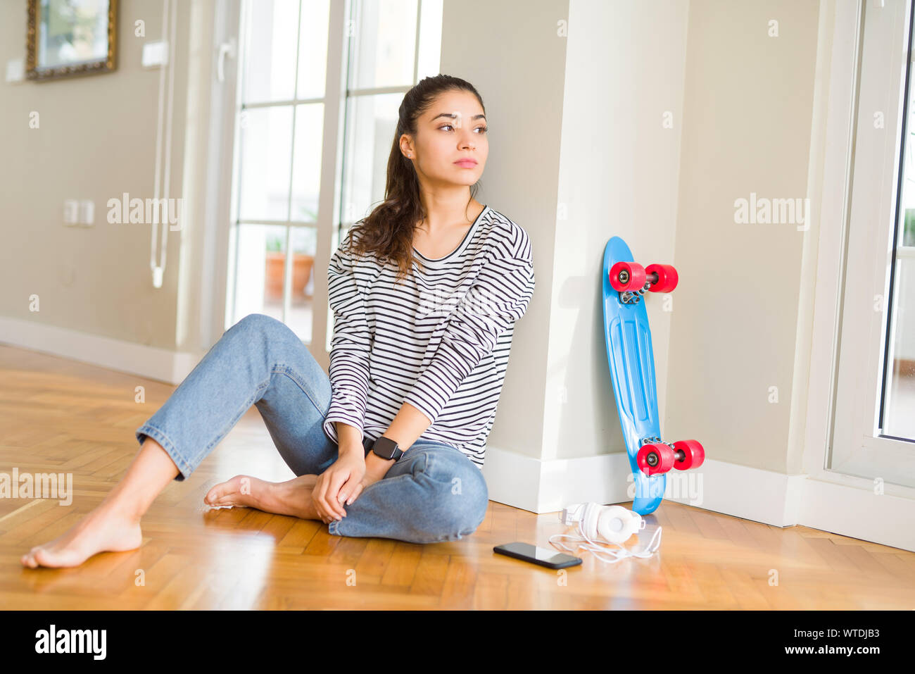 Sitting On Floor Profile