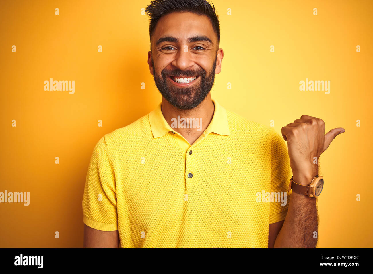 Smiling Indian Man Face