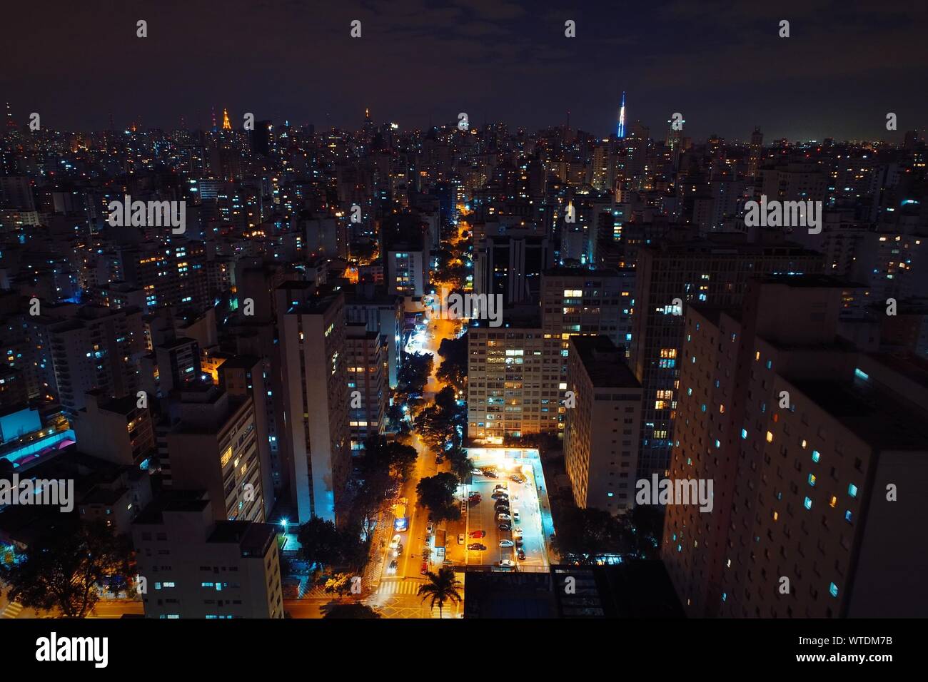 Sao paulo, brazil night sky hi-res stock photography and images - Alamy
