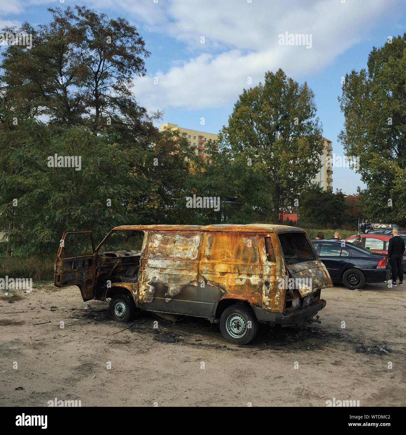 Abandoned Van High Resolution Stock Photography and Images - Alamy