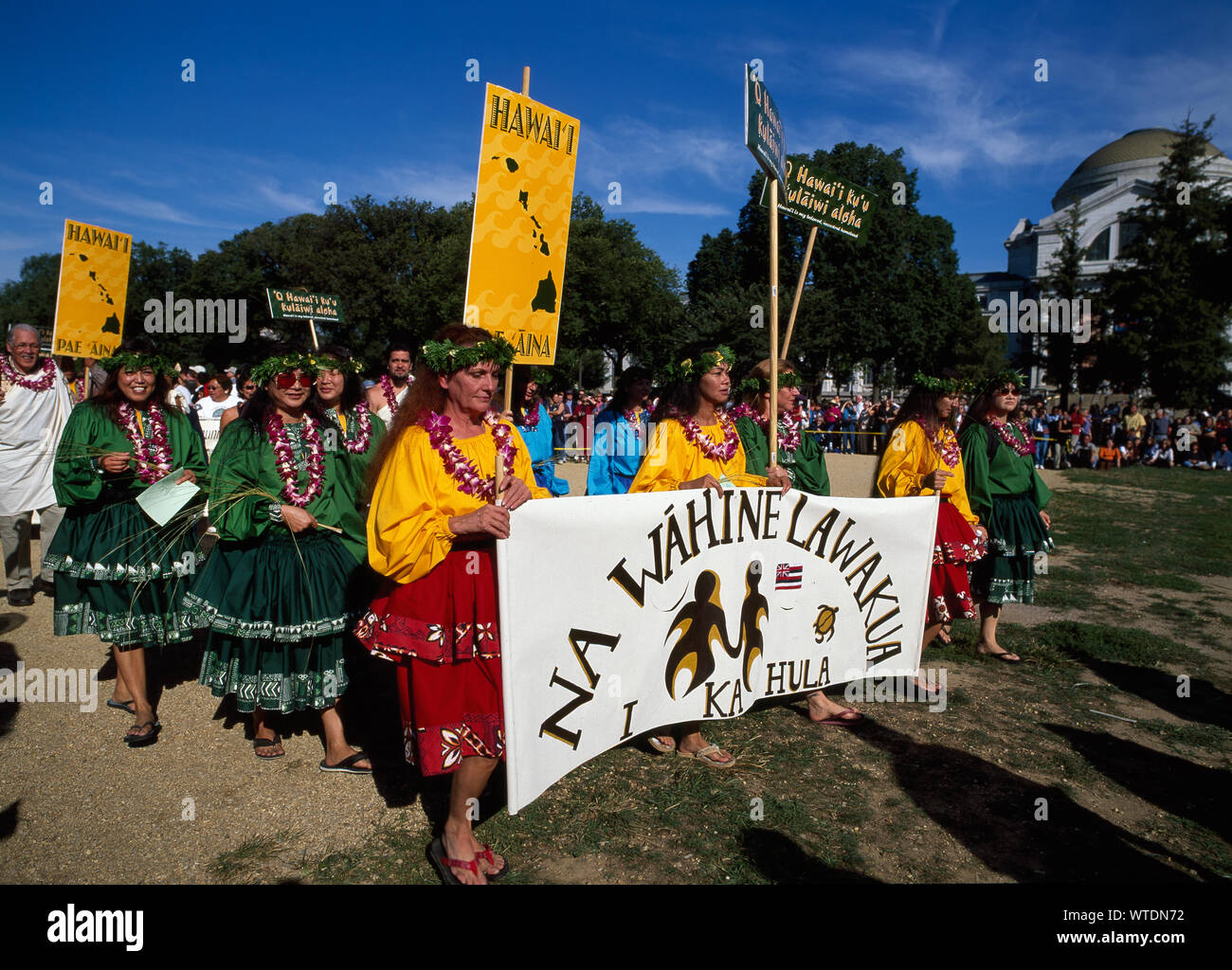 Million Native American March, June 27, 2003, Washington, D.C Stock ...