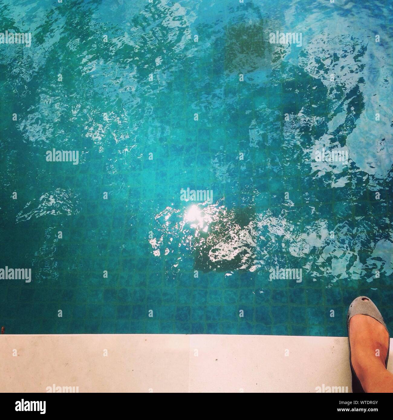 Water refraction pool hi-res stock photography and images - Alamy