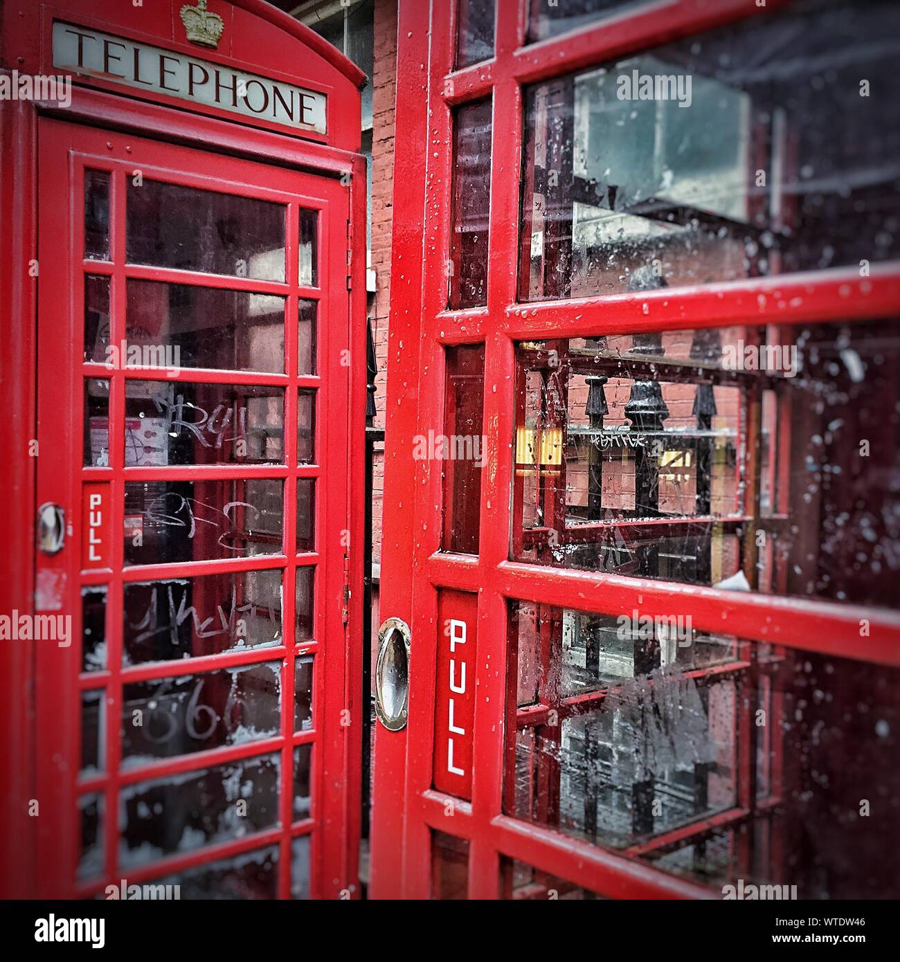 Old Phone Booths High Resolution Stock Photography and Images - Alamy