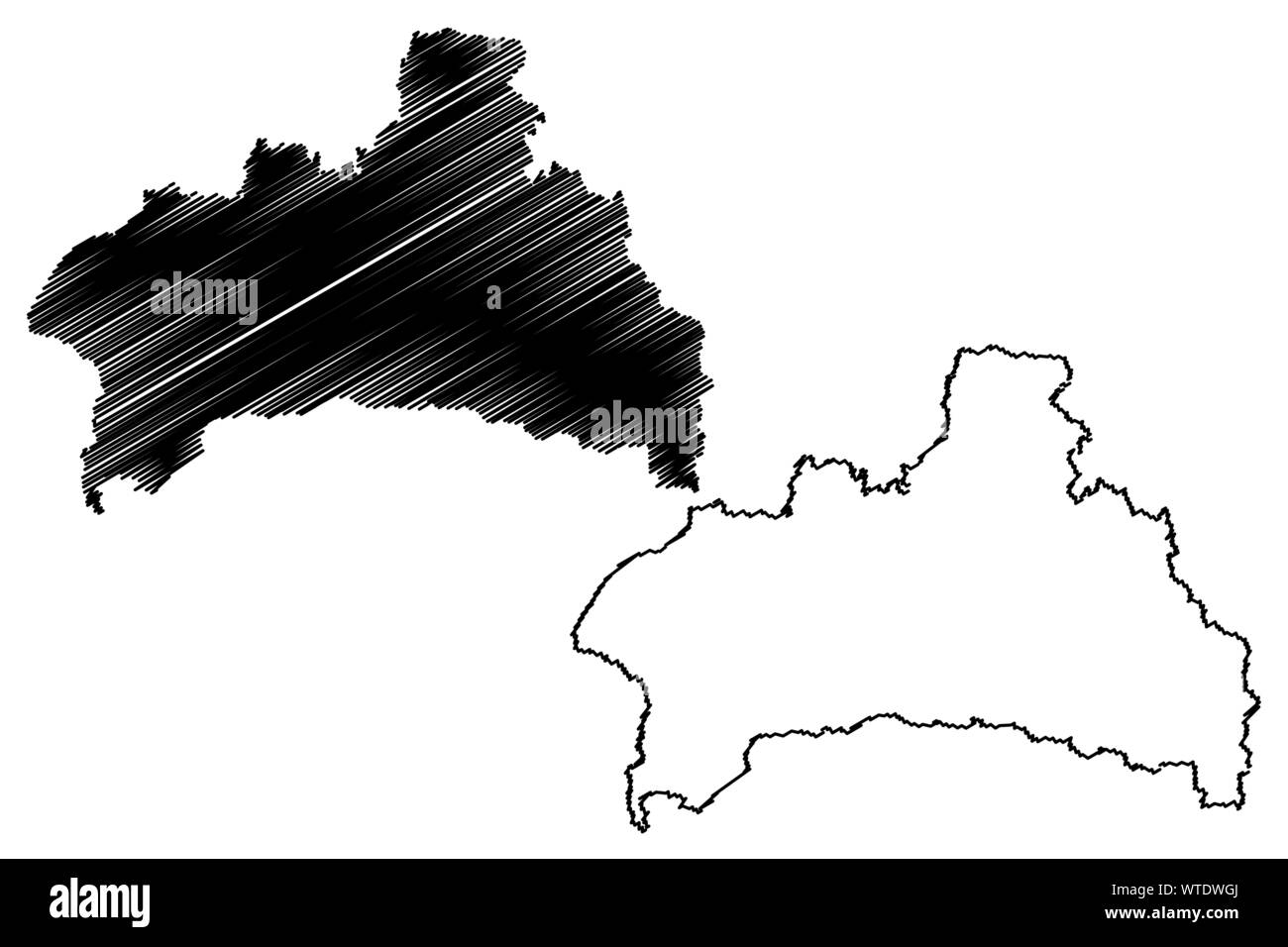 Brest Region (Republic of Belarus, Byelorussia or Belorussia, Regions ...