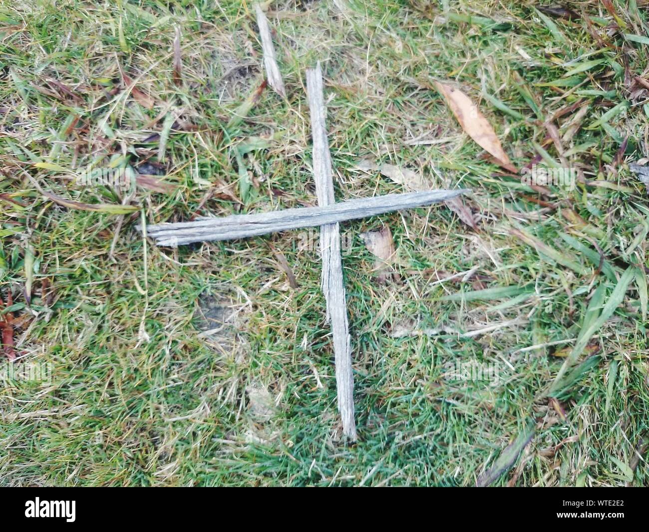 Cross grass hi-res stock photography and images - Alamy