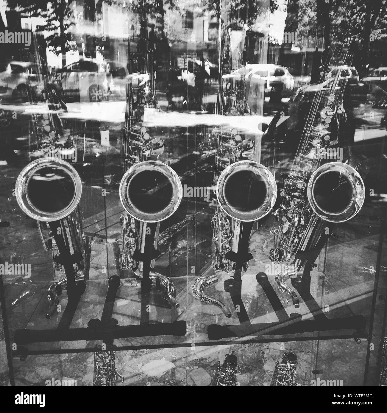 Saxophone case hi-res stock photography and images - Alamy