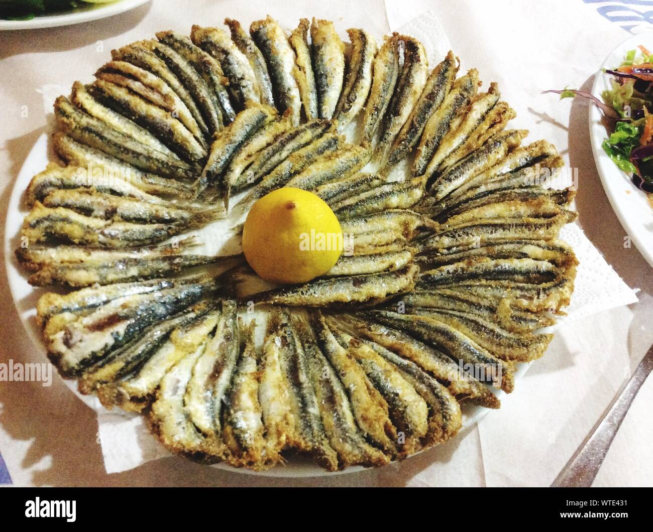 Plate of sardines hi-res stock photography and images - Alamy