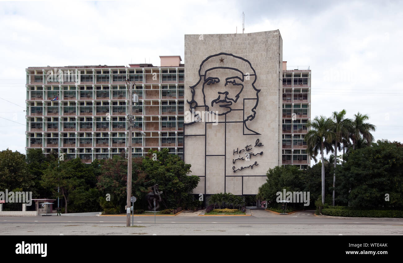 Ministry of Interior building in Plaza de la Revolution (Revolution ...