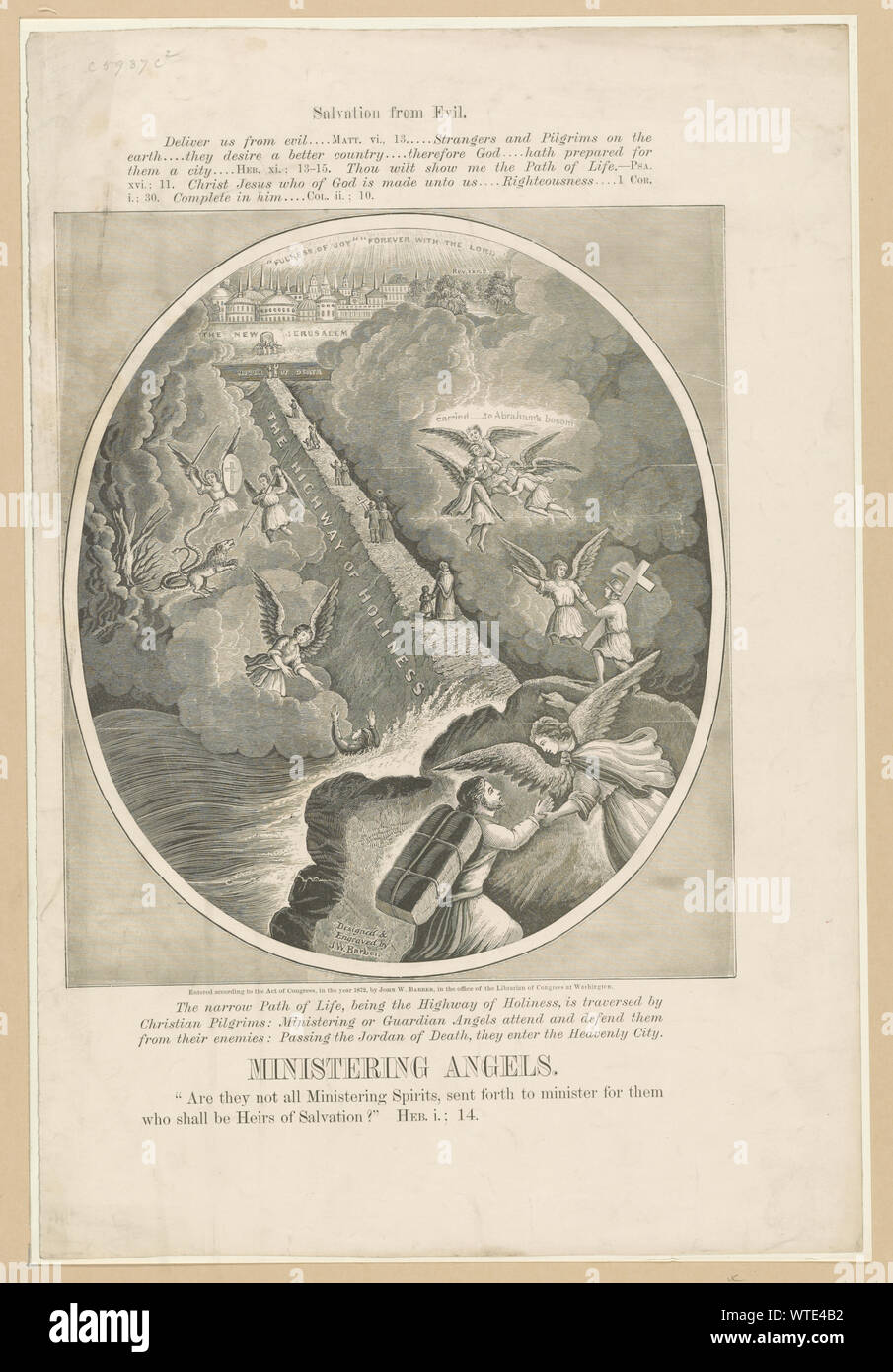 Angels ministering hi-res stock photography and images - Alamy