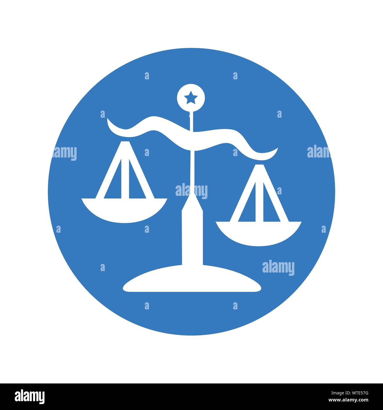 Balance, judgement, weight icon Stock Vector Image & Art - Alamy