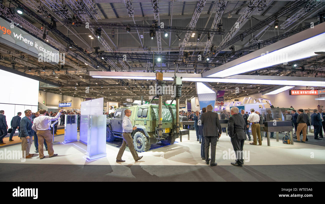 ExCel, London, UK. Defence & Security Equipment International (DSEI ...