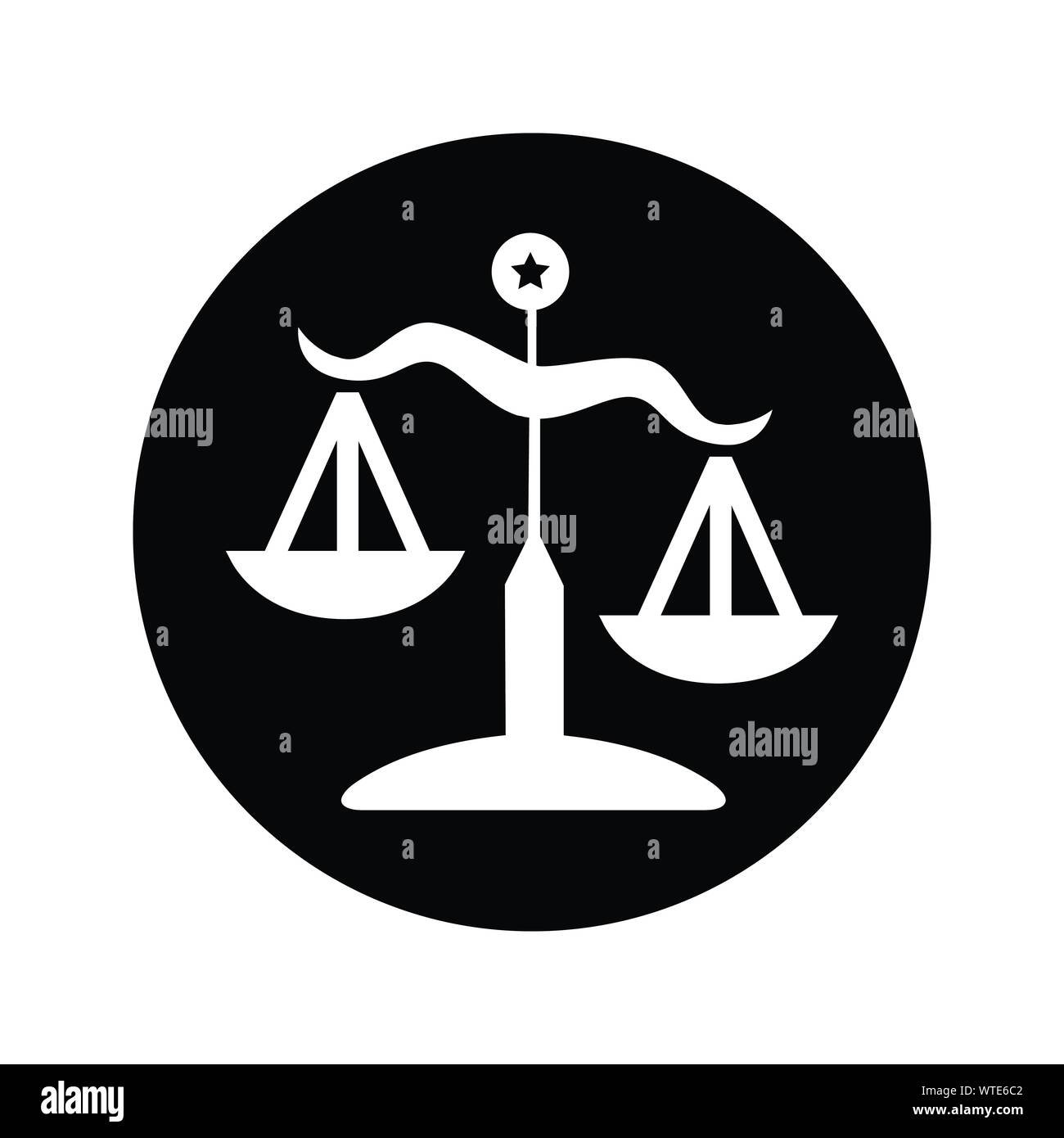 Balance, judgement, weight icon Stock Vector Image & Art - Alamy