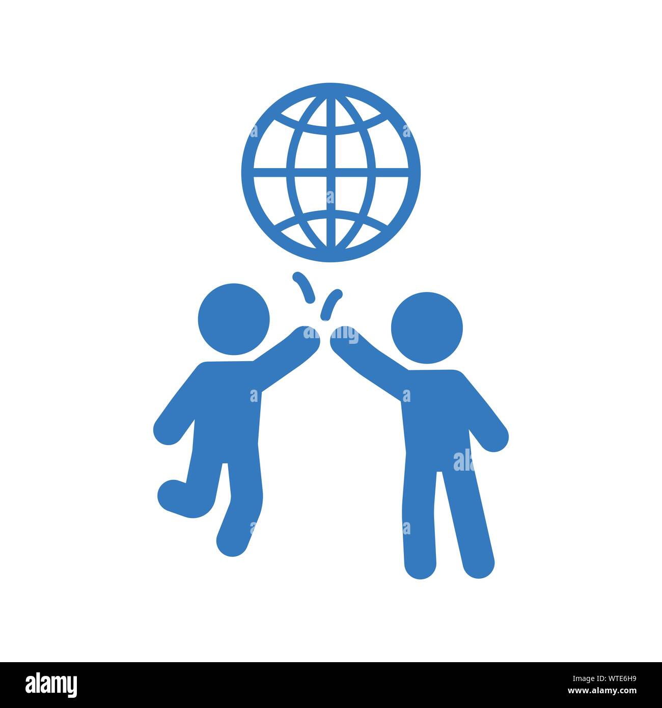 Business partner, partnership, success icon Stock Vector Image & Art ...