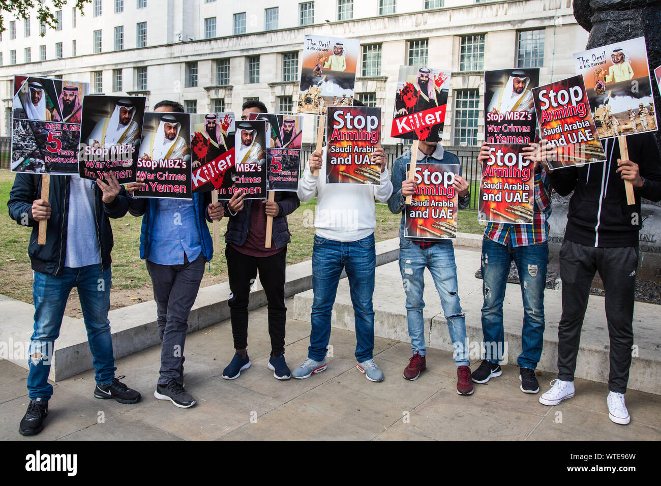 London, UK. 11 September, 2019. Activists from the International ...